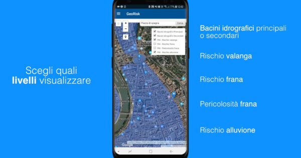 App GeoRisk, il rischio geologico a portata di clik