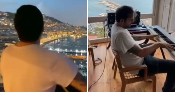 La dedica di Cesare Cremonini a Napoli: "Non è finita, abbracciami"