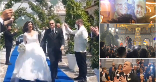 Matrimonio di Francesco Merola e Marianna Mercurio, la festa a La ...